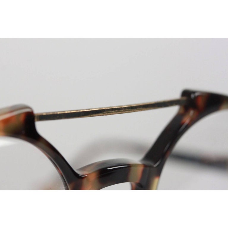 GIANNI VERSACE Vintage Eyeglasses ROUND Frame MOD 530 COL 961 45mm at ...