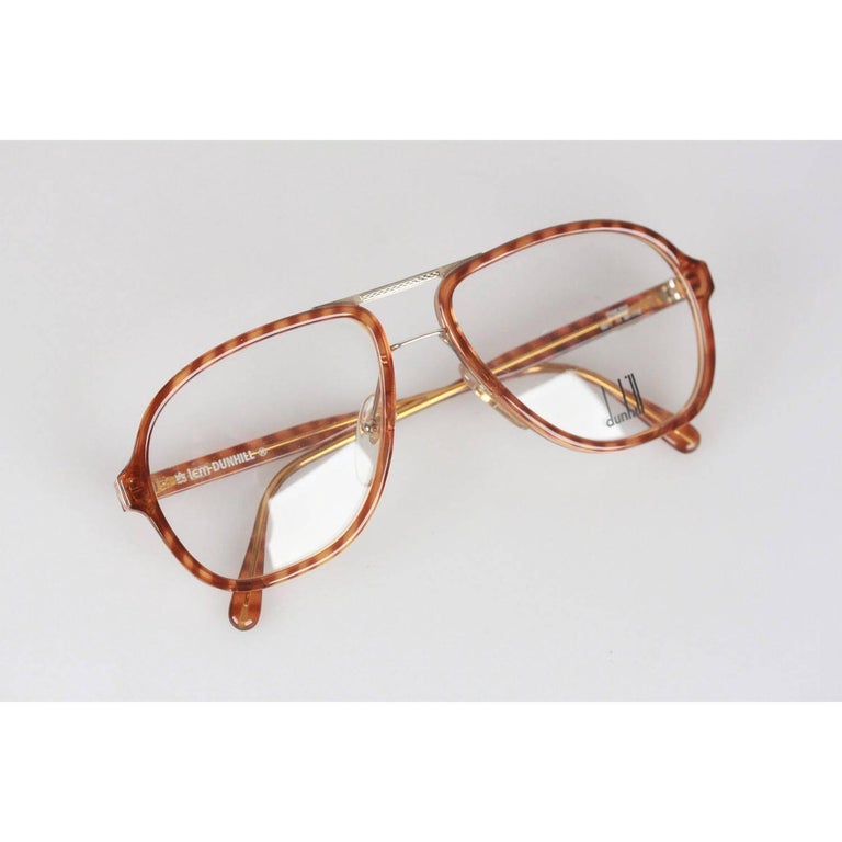 DUNHILL Tortoise MENS MINT Aviator EYEGLASSES 6077 11 56/16 Optyl LCM ...