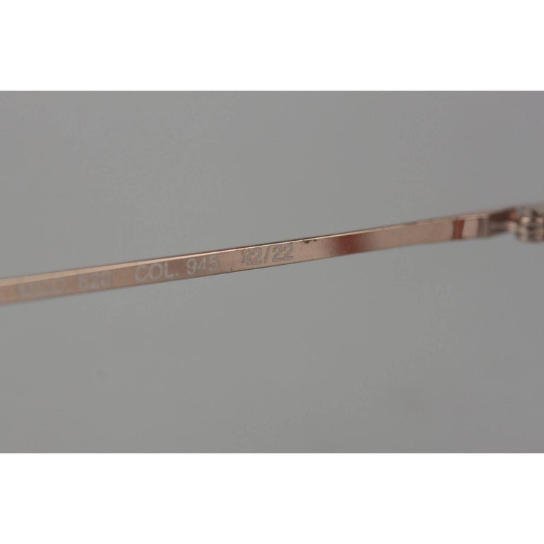 Gianni Versace Vintage Round Tortoise Frame Mod. 620 Col. 943 ...