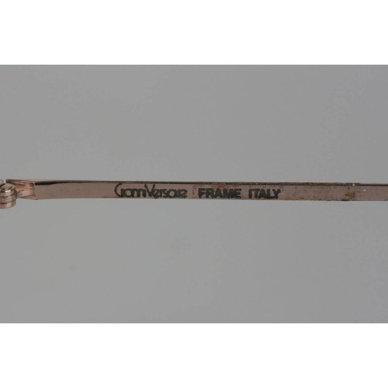 Gianni Versace Vintage Round Tortoise Frame Mod. 620 Col. 943 ...