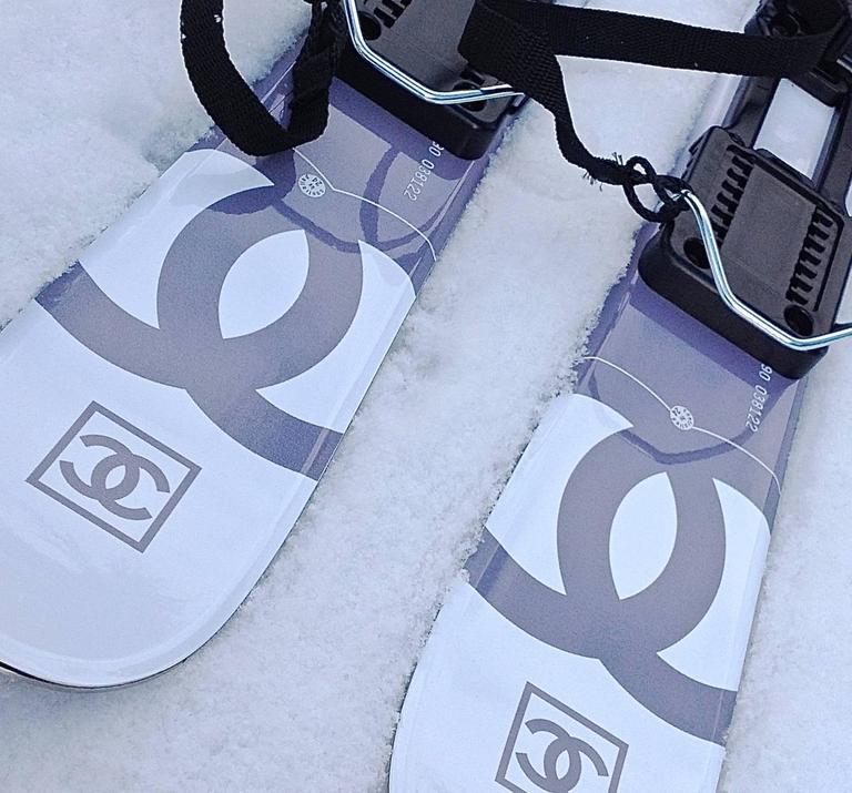 NWT NEW Chanel *ﾟSnow Line Ski Board For Sale at 1stDibs