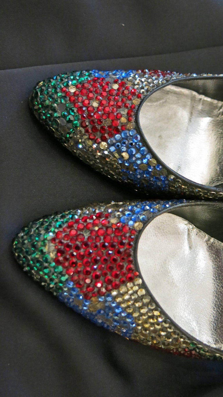 1990s Stuart Weitzman for Mr. Seymour Rhinestone Heels at 1stDibs ...