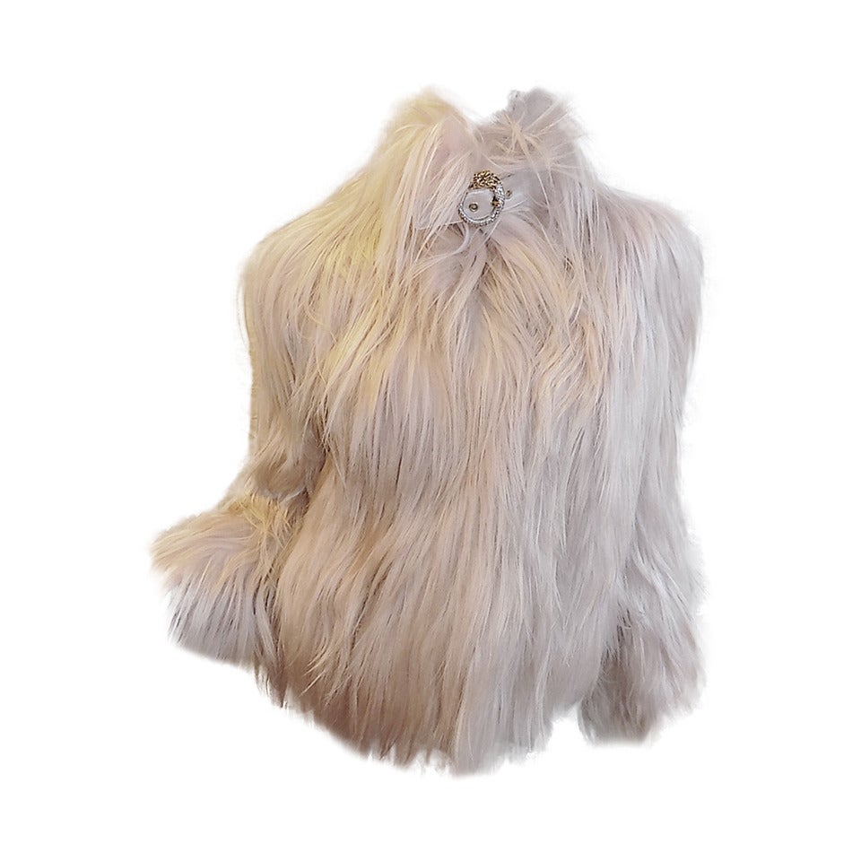 Roberto Cavalli Spectacular Kidassia Fur coat jacket RARE !! For Sale ...