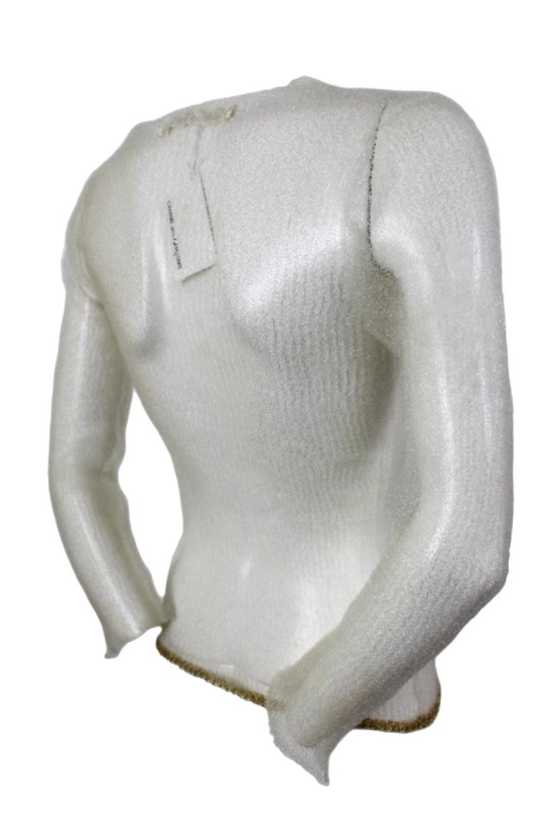 Comme des Garcons Invisible Knit Sweater 1997 Collection at 1stDibs