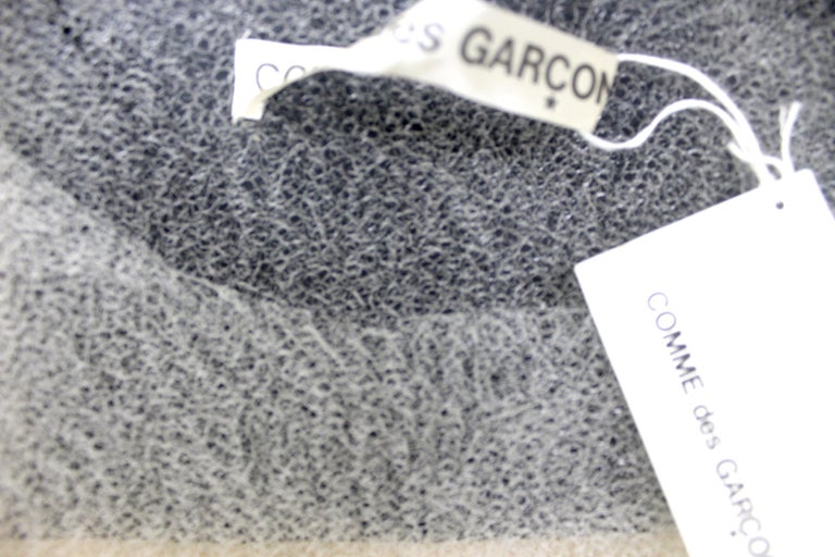 Comme des Garcons Invisible Knit Sweater 1997 Collection at 1stDibs
