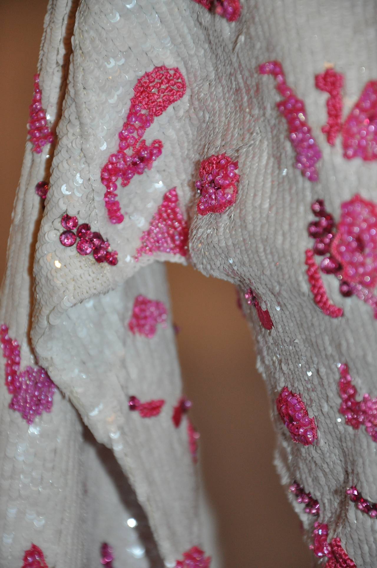 Lesage Detailed Micro Sequin and Micro Hand Embroidered Semi Top For ...