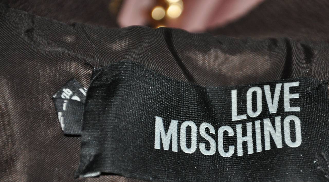 Moschino Quilted Chain-Link Zipper Jacket For Sale at 1stDibs | chain ...