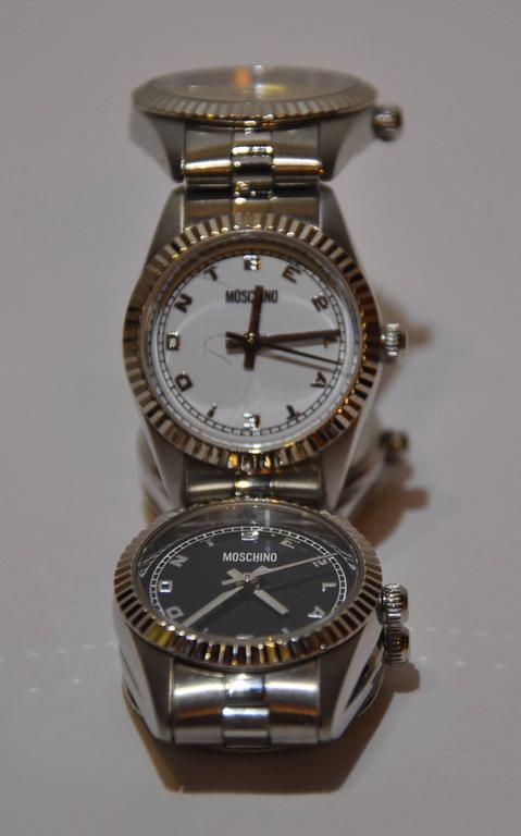 Moschino "Don't Be Late" Multi Watches Bracelet at 1stDibs | moschino ...