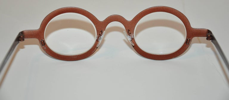 Theo (Belgium) "Keith" Steel-Bronze Hardware Glasses For Sale at ...