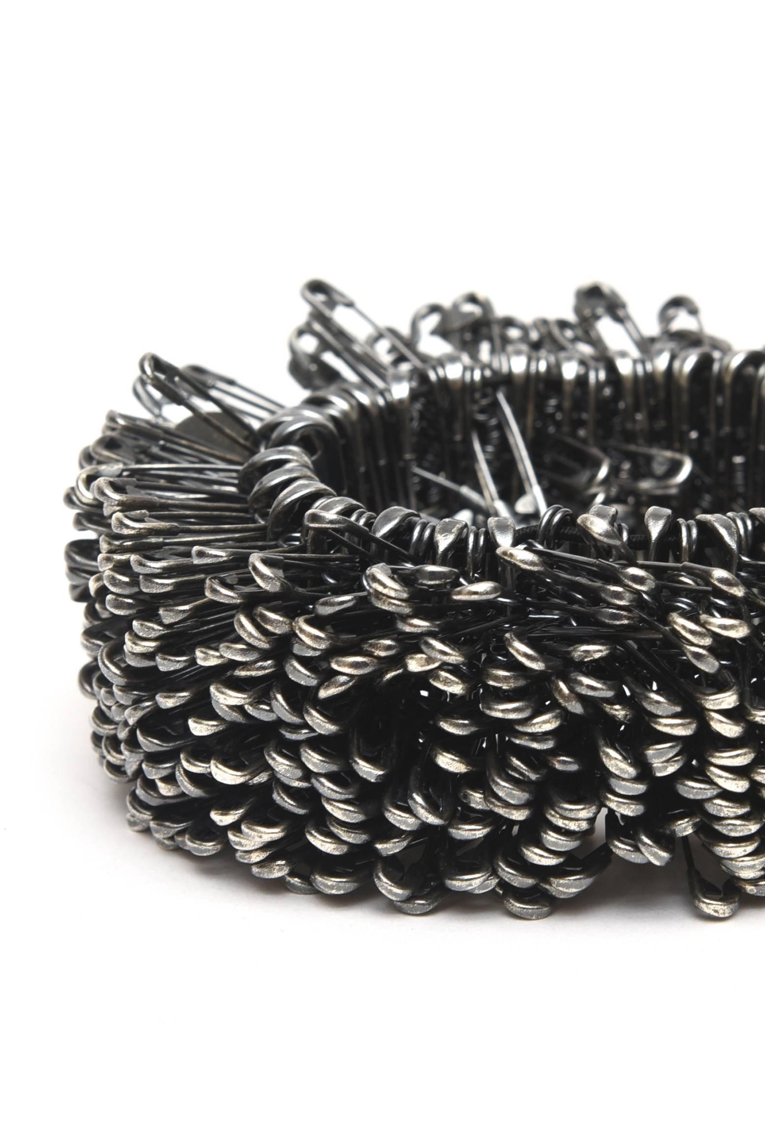 Clemente Heugel Signed French Safety Pin Cuff Bracelet at 1stDibs ...