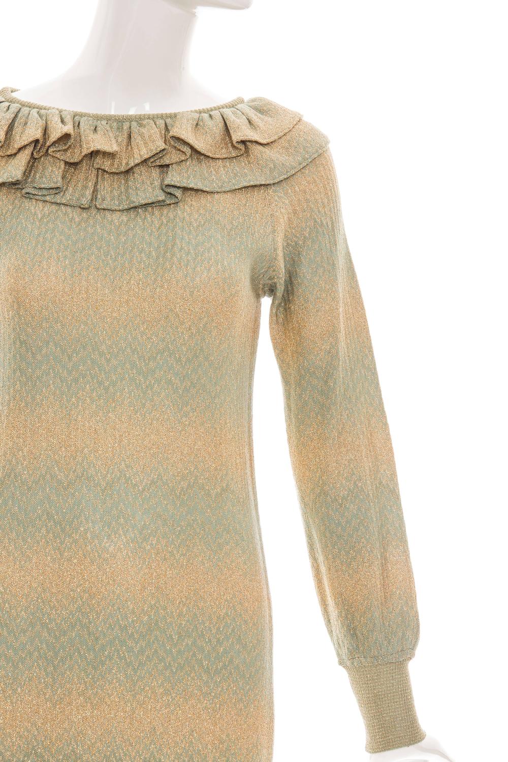 Missoni Gold Label Circa 1980's For Sale at 1stdibs