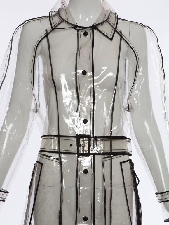Prada Transparent PVC Rain Coat, Autumn / Winter 2002 - 2003 at 1stDibs ...