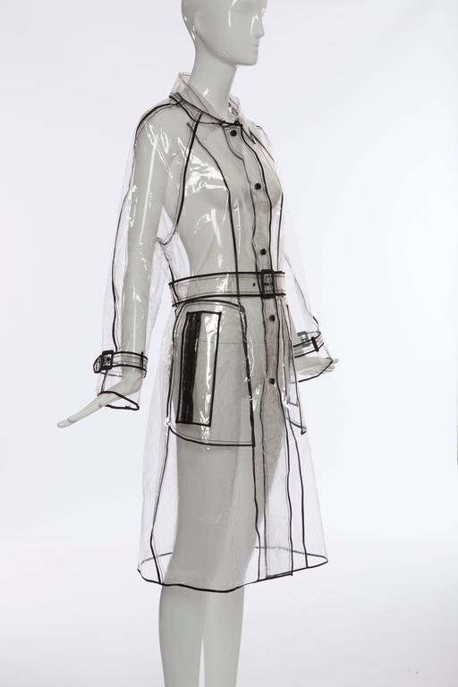 Prada Transparent PVC Rain Coat, Autumn / Winter 2002 - 2003 at 1stDibs ...