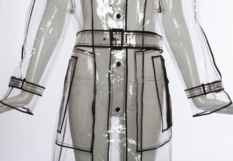 Prada Transparent PVC Rain Coat, Autumn / Winter 2002 - 2003 at 1stDibs ...
