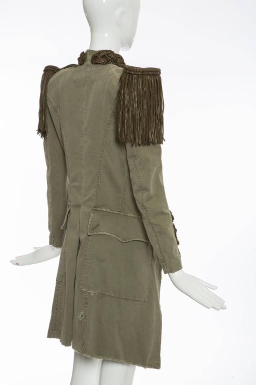 Balmain by Christophe Decarnin Runway Fringed Zipper Jacket, Spring ...