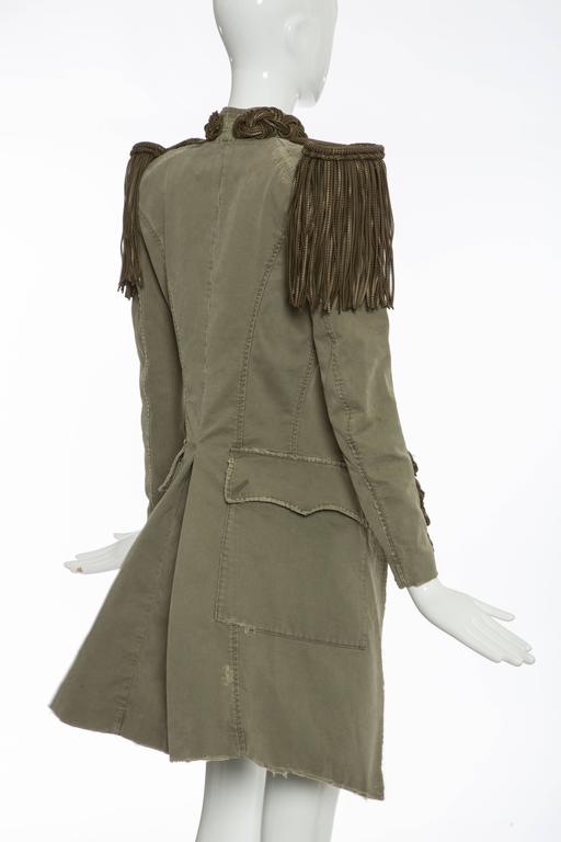 Balmain by Christophe Decarnin Runway Fringed Zipper Jacket, Spring ...