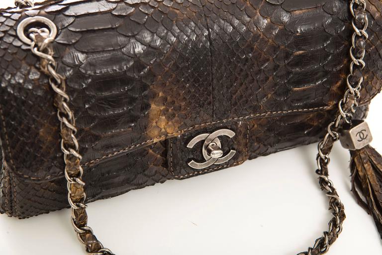 Chanel Soho Tassel Single Flap Python Medium Bag, Autumn - Winter 2006 ...