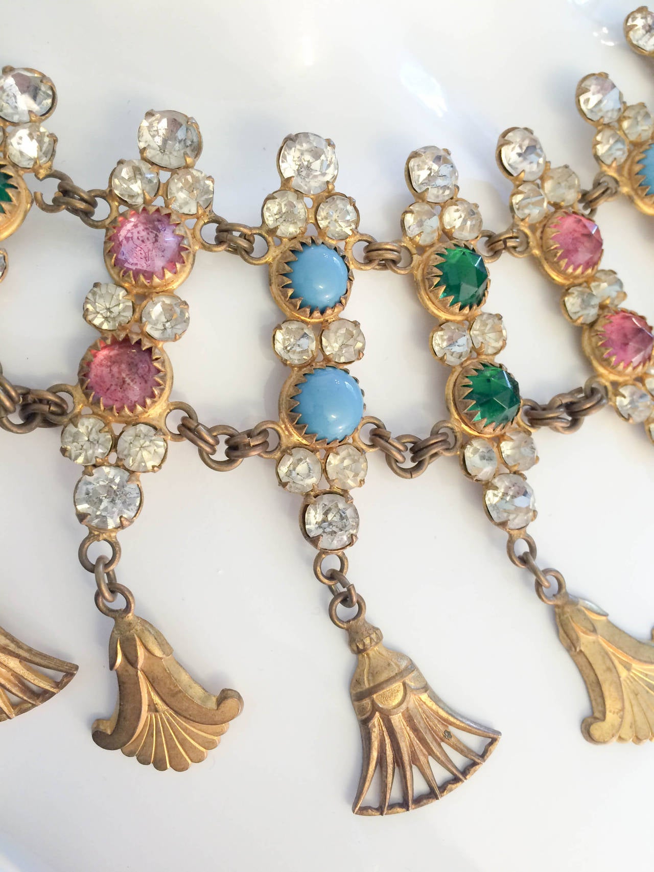 French Theatre Necklace - 1900s at 1stDibs