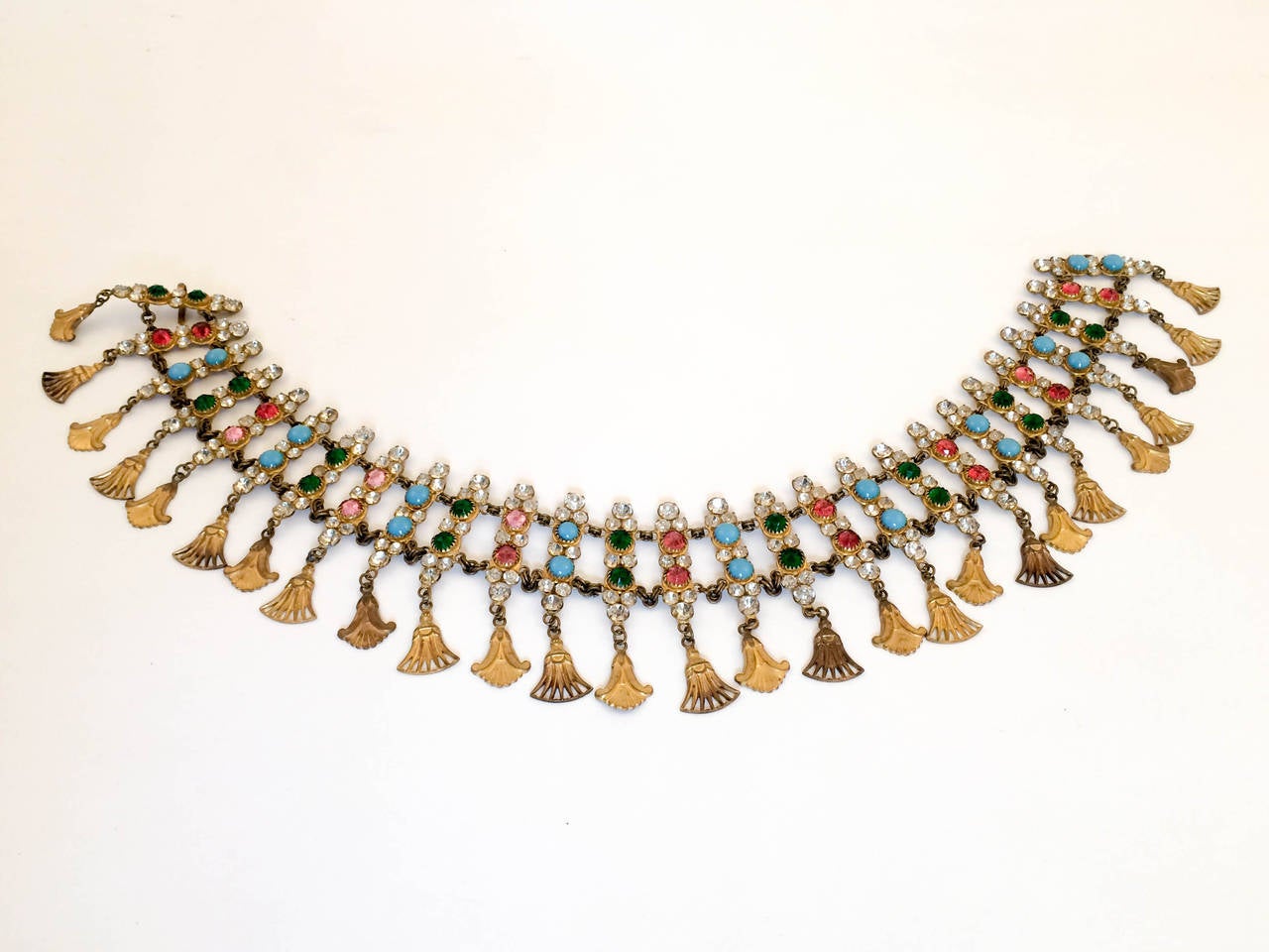 French Theatre Necklace - 1900s at 1stDibs