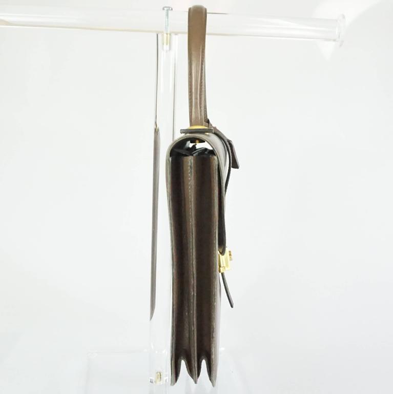 Lederer Vintage Taupe Leather Small Briefcase - 1950's at 1stDibs ...