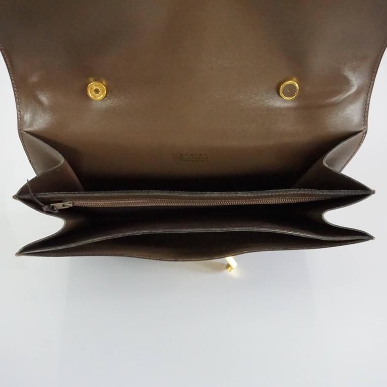 Lederer Vintage Taupe Leather Small Briefcase - 1950's at 1stDibs ...
