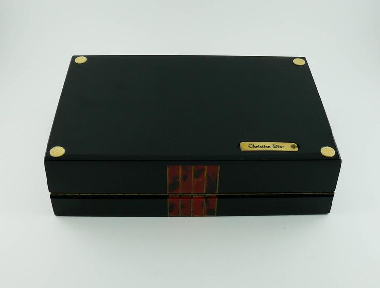 Christian Dior Vintage Art Deco Inspired Lacquered Box at 1stDibs ...