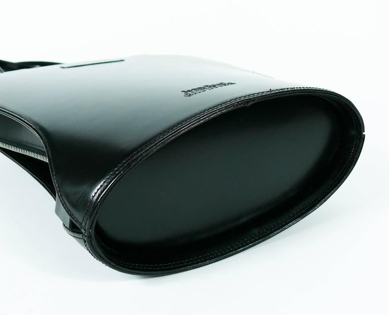 Jean Paul Gaultier Rare 1998 Iconic Black Leather Bustier Handbag at ...