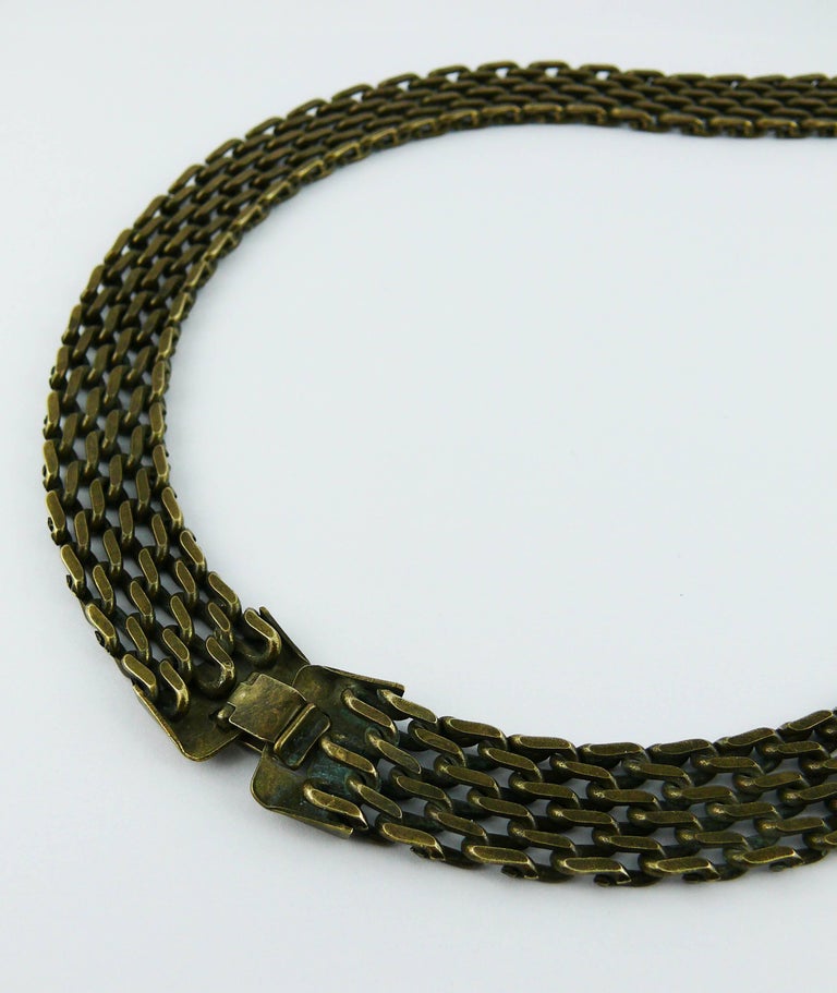 Chanel Lariat Chain Belt with Large Glass Pearl Drop For Sale at ...
