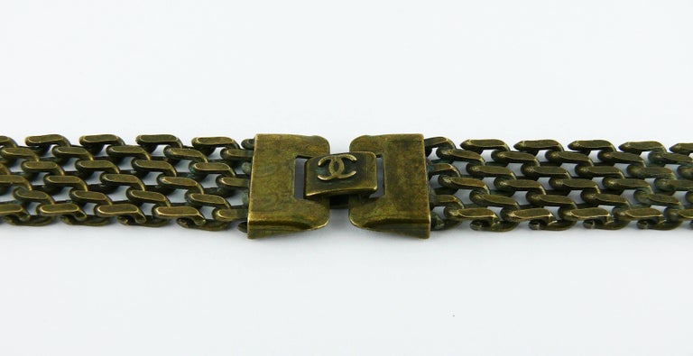 Chanel Lariat Chain Belt with Large Glass Pearl Drop For Sale at ...