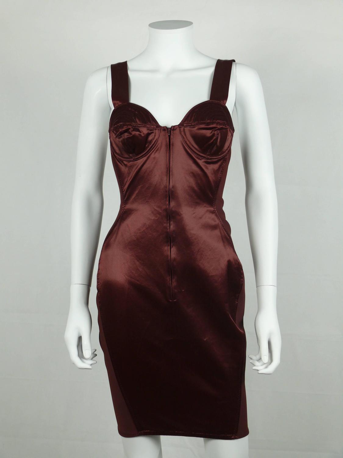 Jean Paul Gaultier Vintage Rare Iconic "Cone Bust" Corset Dress For ...