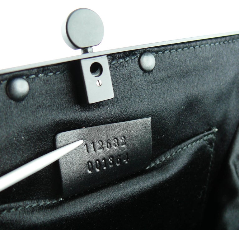 Gucci Rare Embroidered Japanese Flower Style Silk Handbag at 1stDibs ...