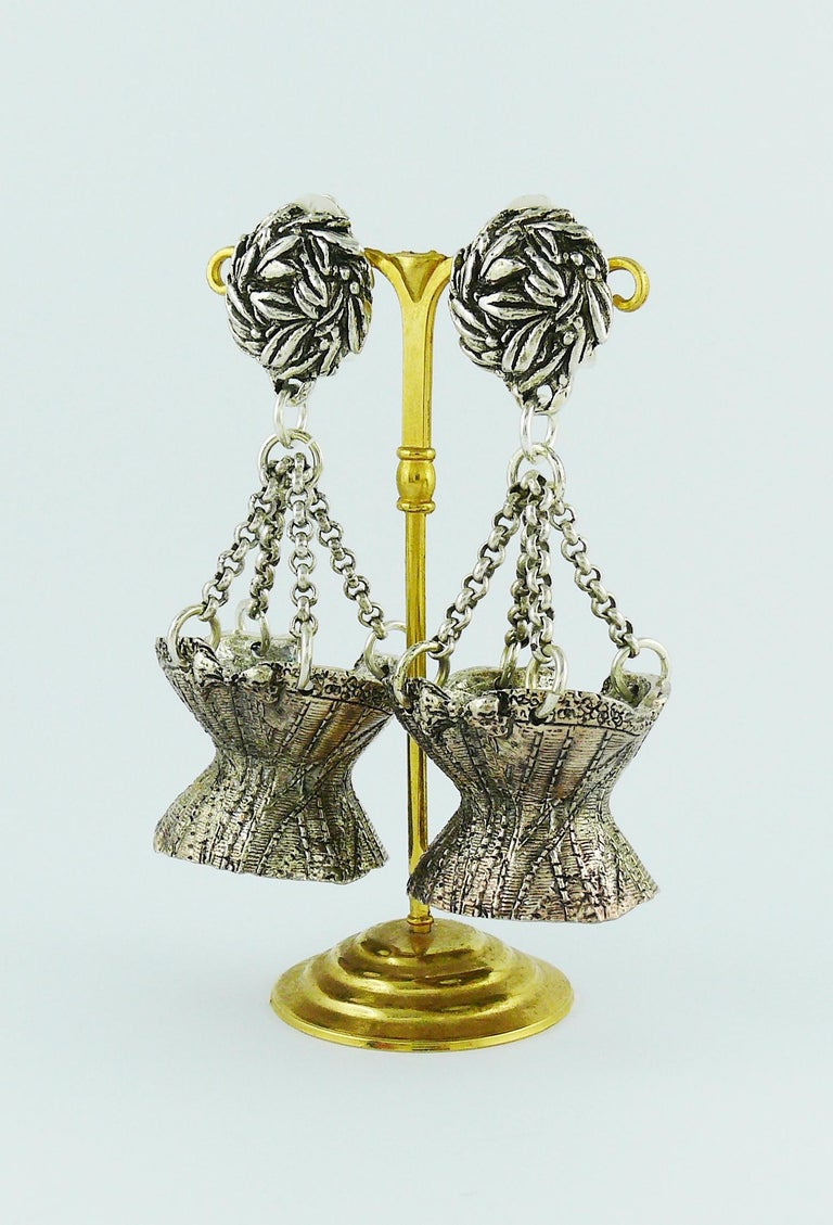 Chantal Thomass Vintage Novelty Corset Dangling Earrings For Sale at ...