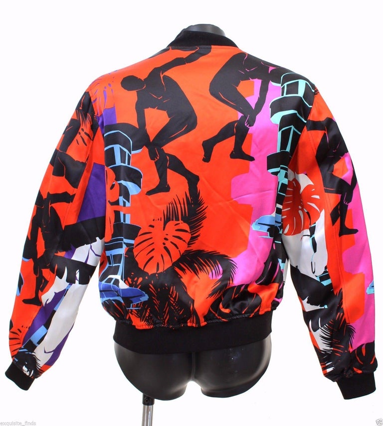 BRAND NEW VERSACE CUBA PRINT RED JACKET for MEN For Sale at 1stDibs ...