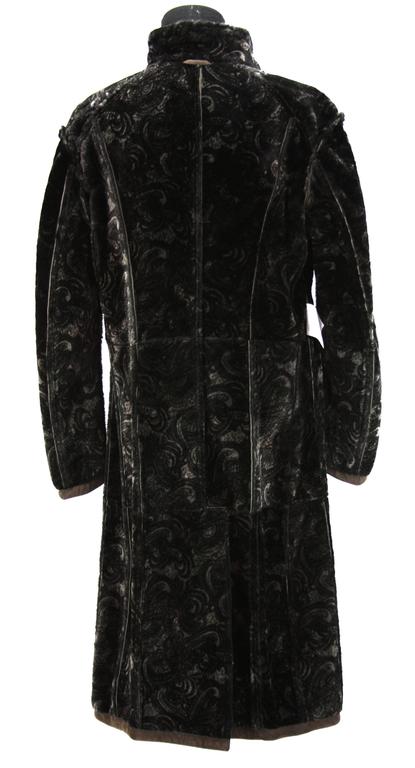 New ETRO UNIQUE and RARE Runway MEN'S SHEARLING Lamb COAT at 1stDibs