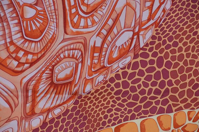 Rare Amazing Hermes Sea Turtle Silk Scarf at 1stDibs | hermes turtle ...