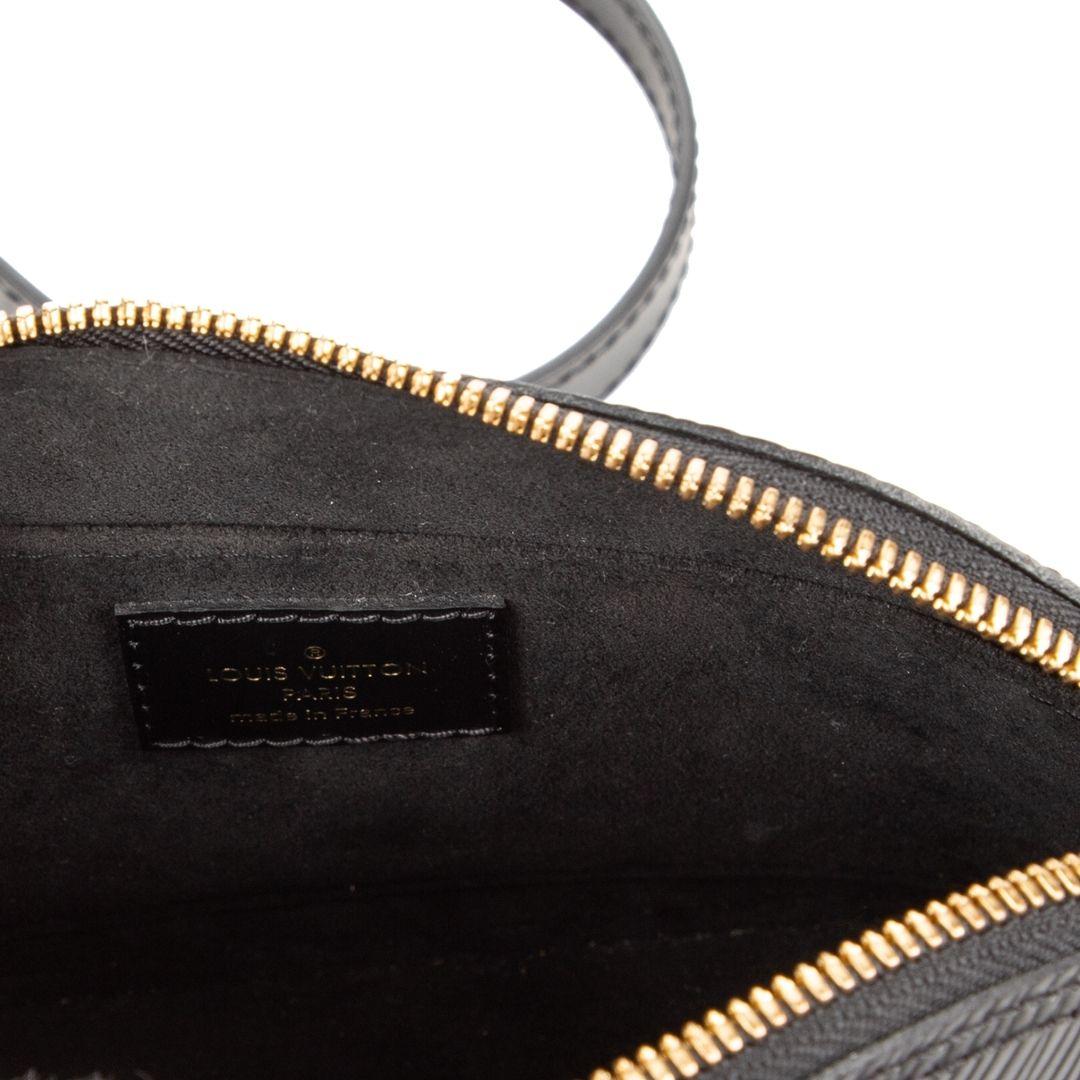 Louis Vuitton Black Epi Chain Mini Alma For Sale at 1stDibs