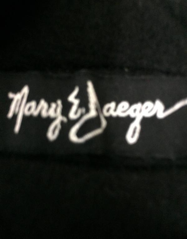 Rare Mary E. Jaeger art to wear shibori manipulated wool coat one of a ...