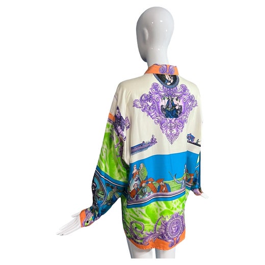 Gianni Versace Vintage Velvet Jacket For Sale at 1stDibs