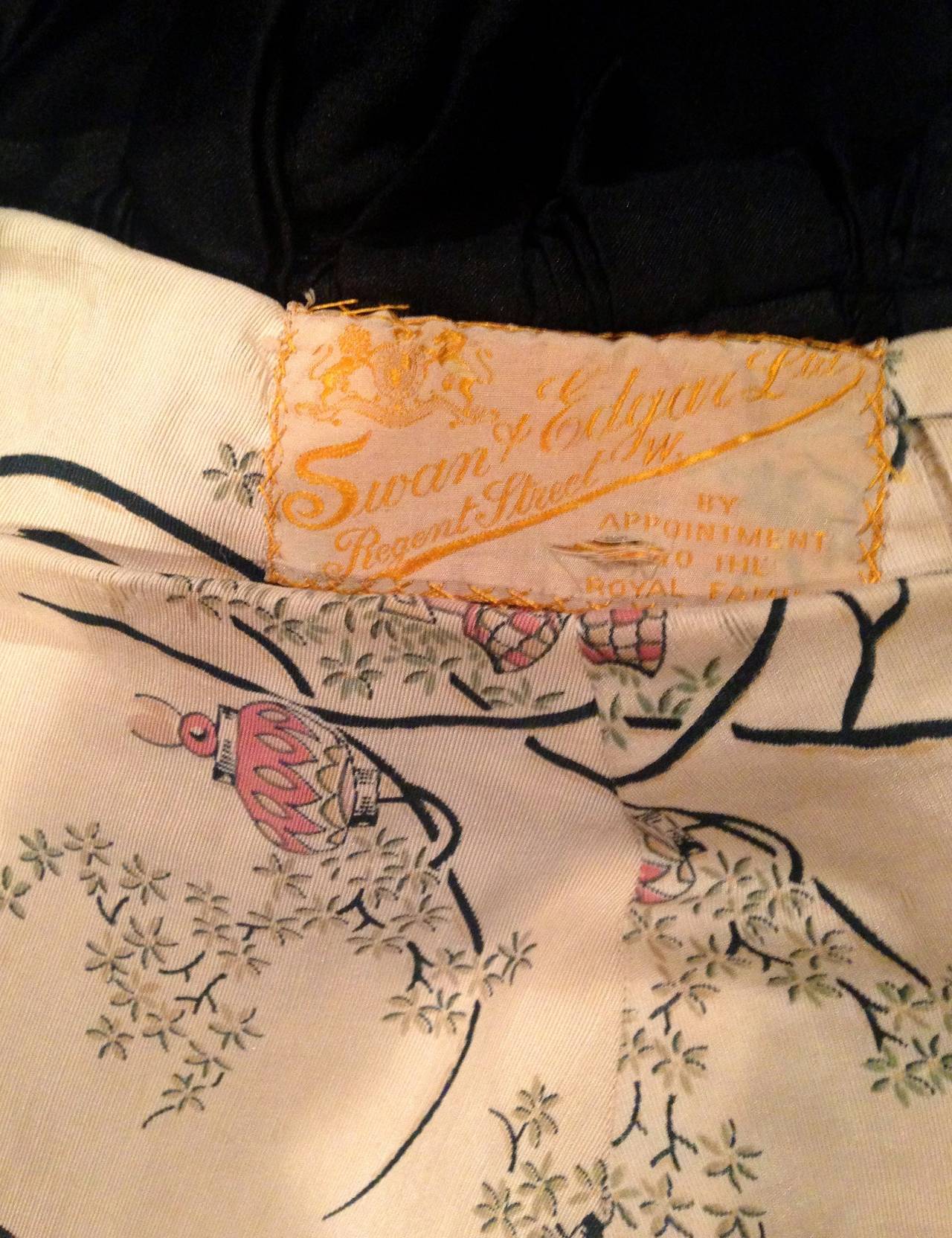 1910's Edwardian Actress Owned Ivory-Creme Embroidered Wool Opera Coat ...