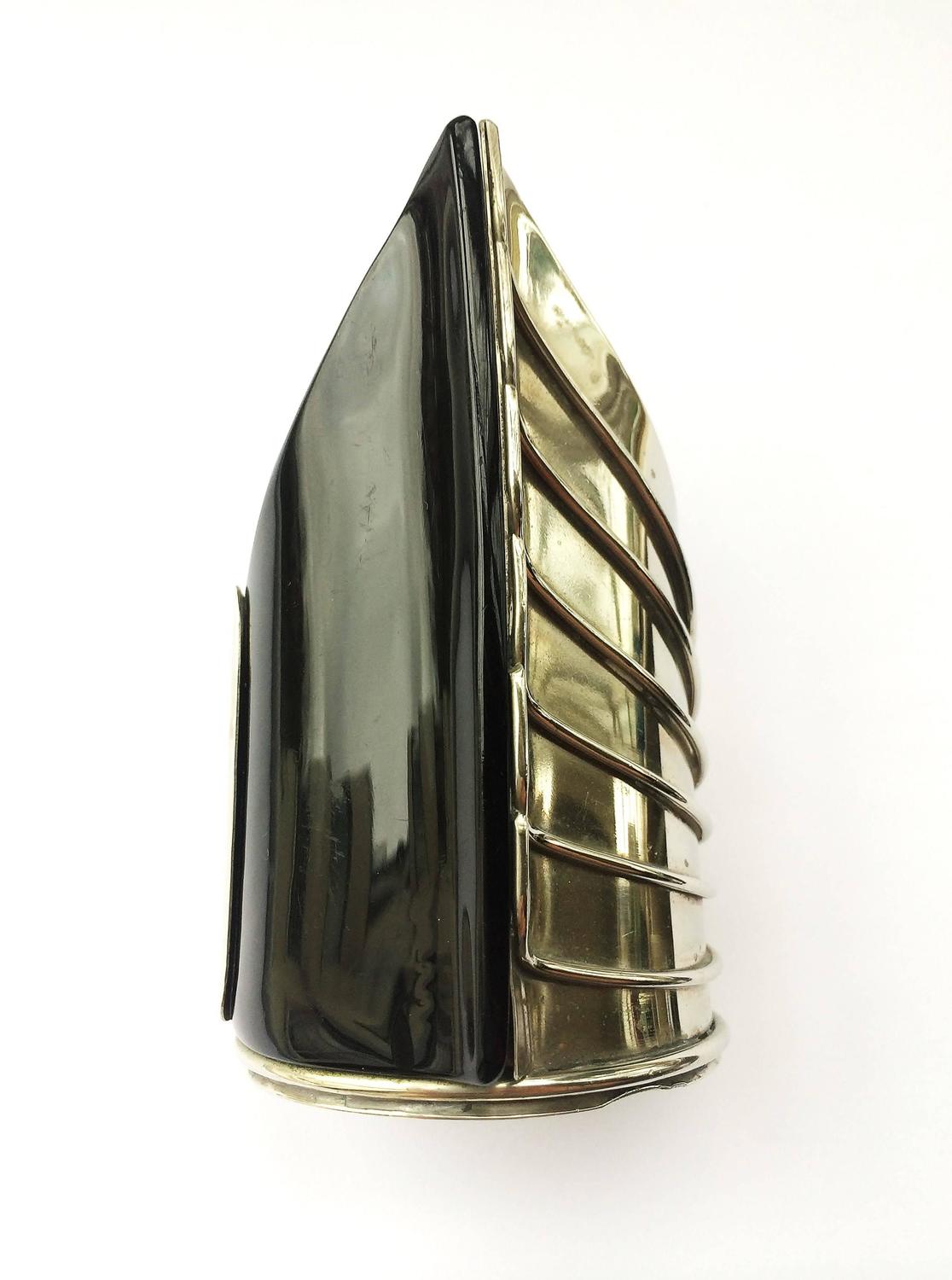 Dynamic futuristic Ungaro cuff, 1960s For Sale at 1stdibs