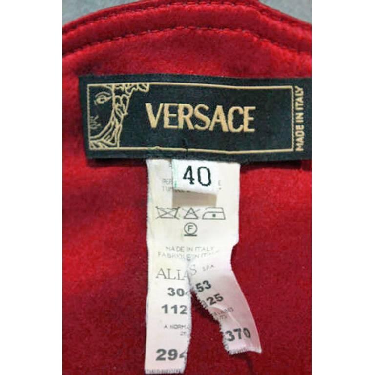 Christina's Versace FW 2003 Red Silk and Leather Runway Ad Campaign ...