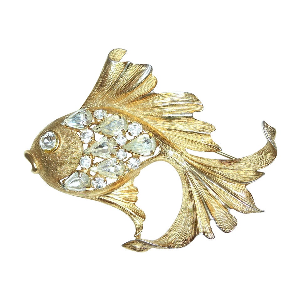 Vintage Napier Fish Pin at 1stDibs