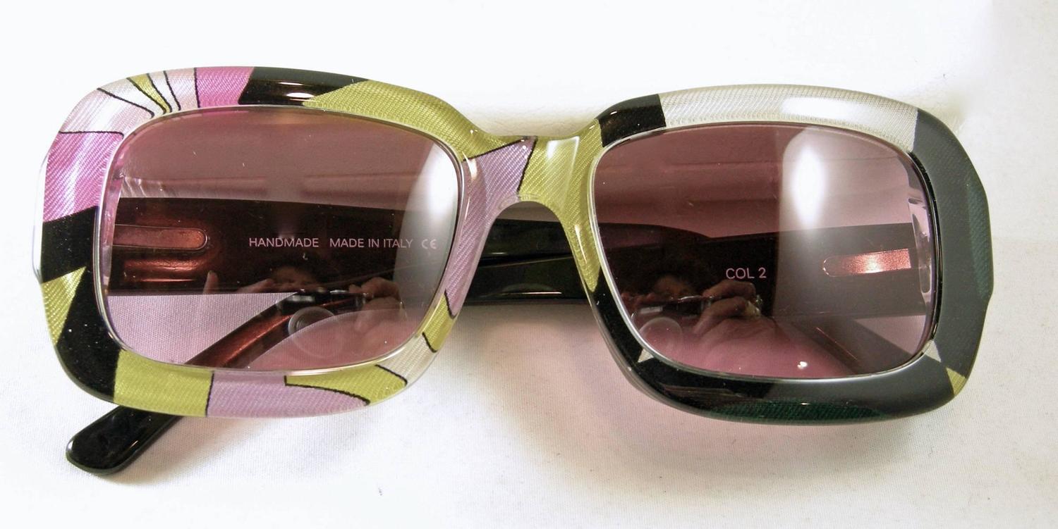 Emilio Pucci 1960’s Sunglasses Made In “Italy” at 1stdibs