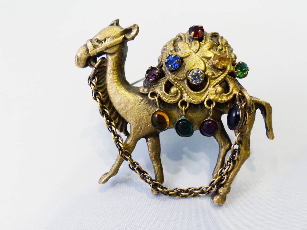 Famous Vintage Signed Joseff Camel Pin For Sale at 1stDibs