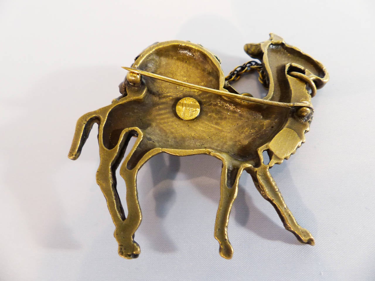 Famous Vintage Signed Joseff Camel Pin For Sale at 1stDibs