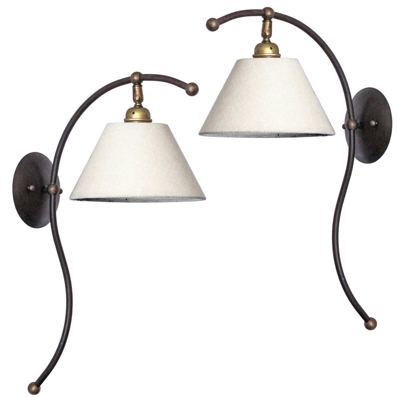 Pair of French Wall Lights at 1stDibs