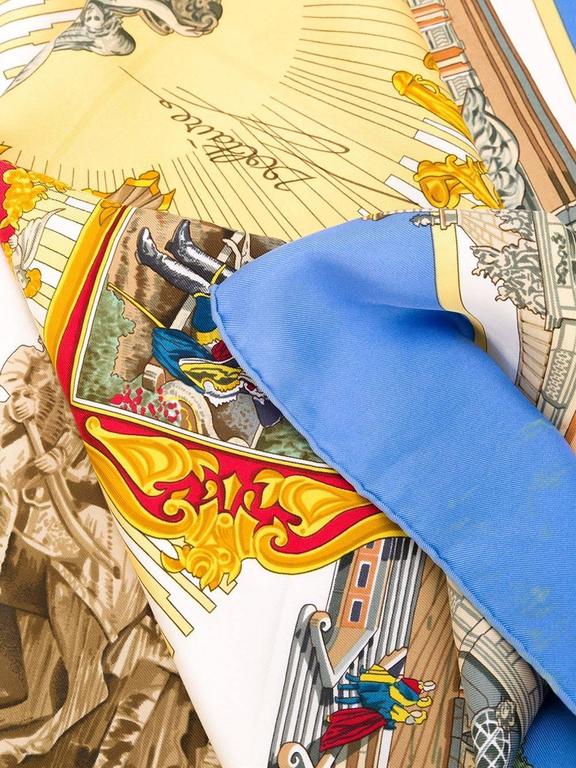 Hermès Vintage Printed Foulard at 1stDibs