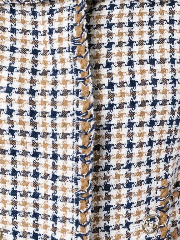Chanel Houndstooth Jacket at 1stDibs