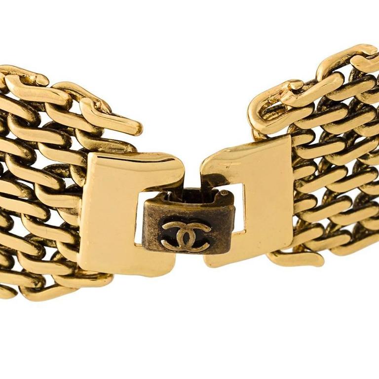Chanel Choker at 1stDibs | chanel gold choker, chanel choker necklace ...