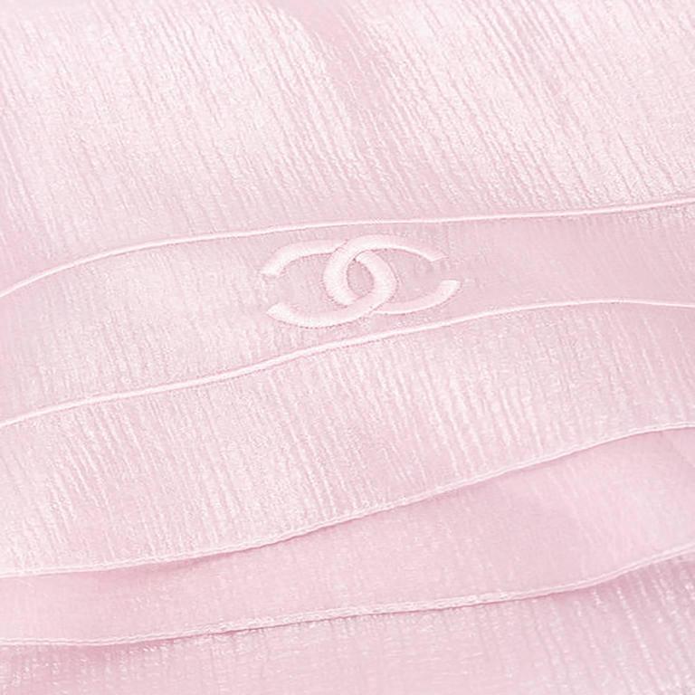 Chanel Iridescent Silk Scarf at 1stdibs